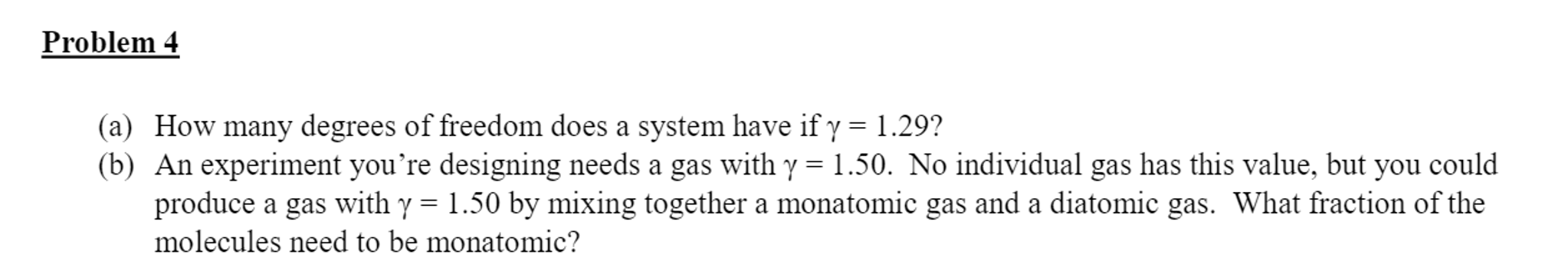Solved How many degrees of freedom does a system have if | Chegg.com