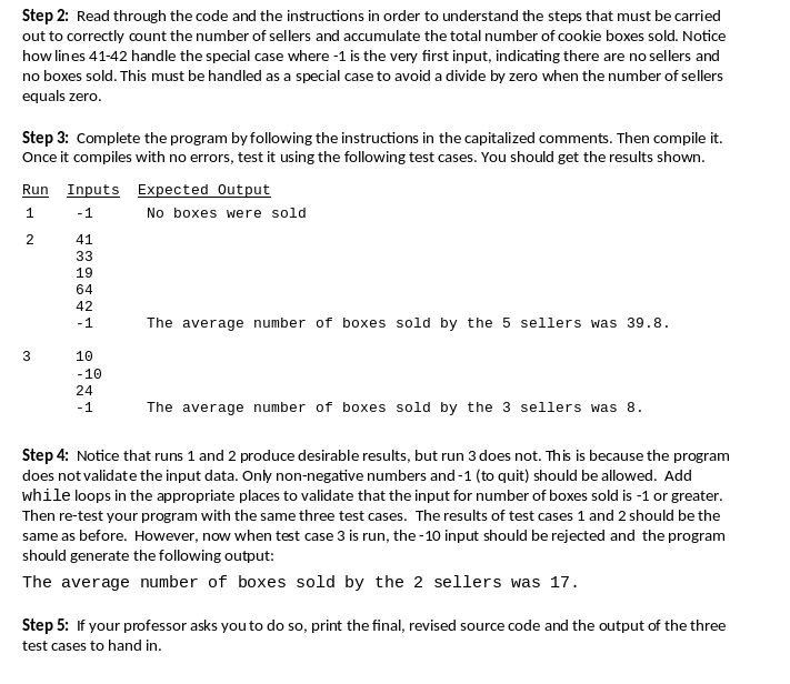 Solved 1 // Lab 5 - cookies.cpp 2 I/ This program finds the | Chegg.com