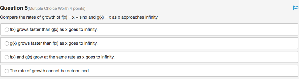 Solved Question 4 Multiple Choice Worth 4 points) Which of | Chegg.com