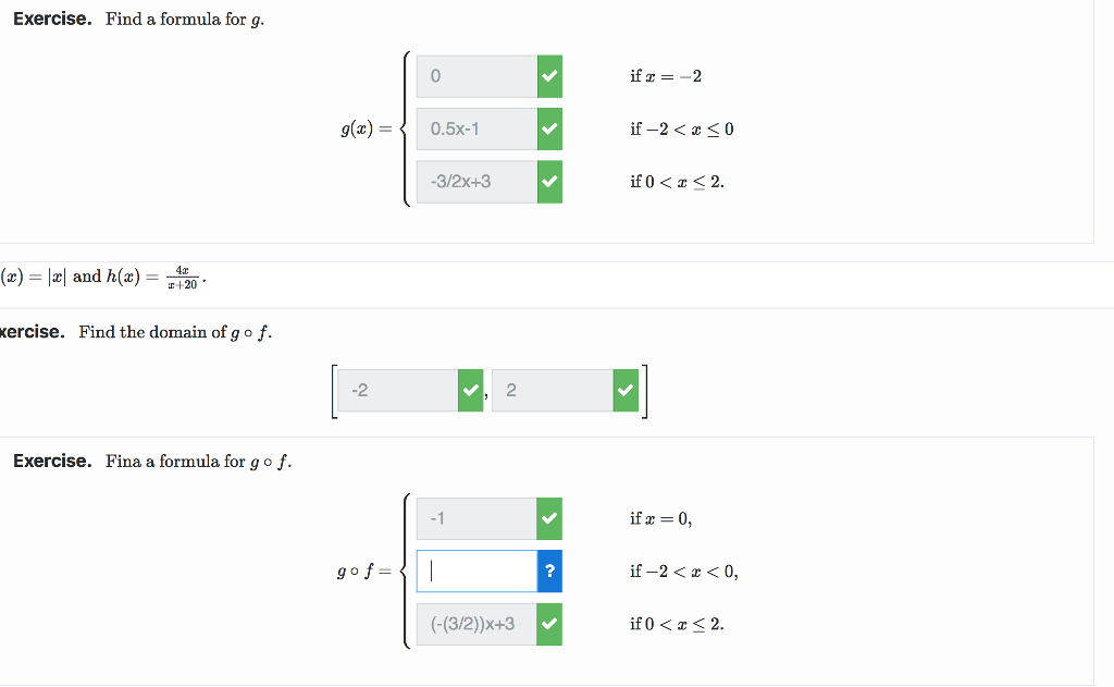 Solved I just want to know gof = ? if -2