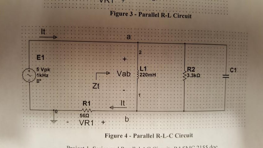 Solved Determine the value of C1 in the parallel R?L?C | Chegg.com