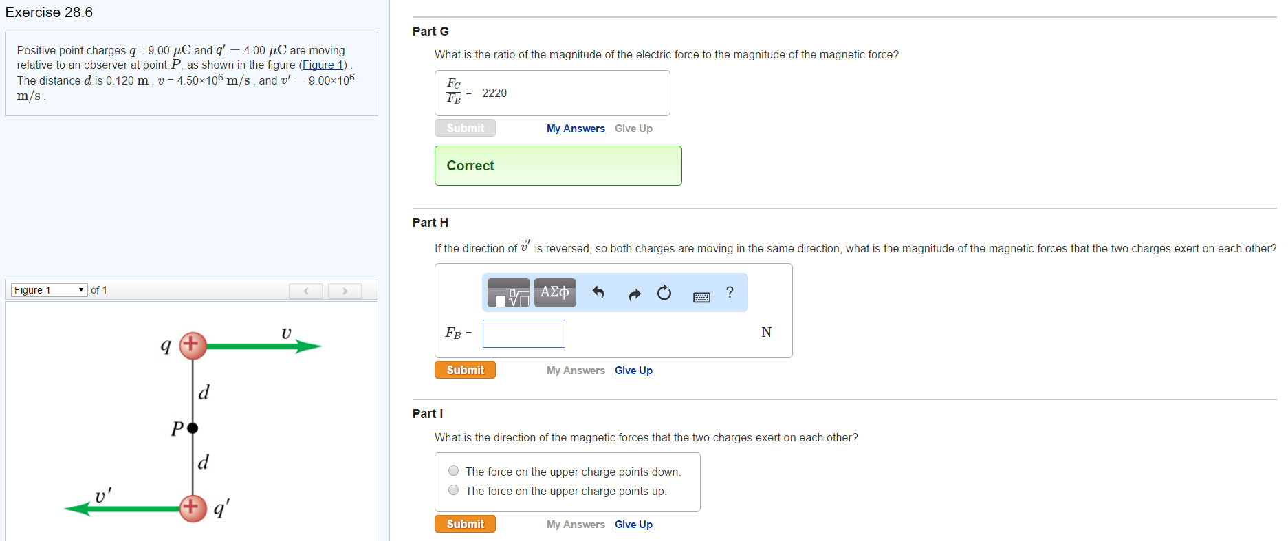 Solved Need help solving for part H and part I of this | Chegg.com