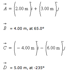 Solved What is the sum of the following four vectors in (a) | Chegg.com