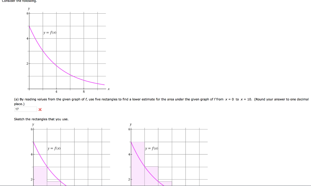 Solved Consider The Following A By Reading Values From The