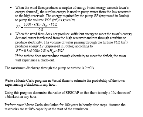 Write a Monte Carlo Simulation in Visual Basic for | Chegg.com