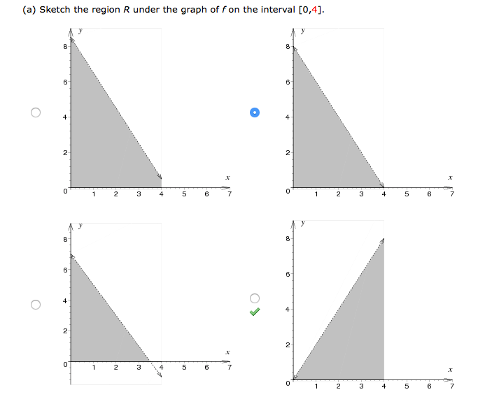Solved Let f(x) = 8 - 2x. (b) Use a Riemann sum with five | Chegg.com