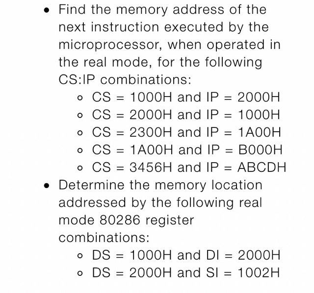 Solved Find the memory address of the next instruction | Chegg.com