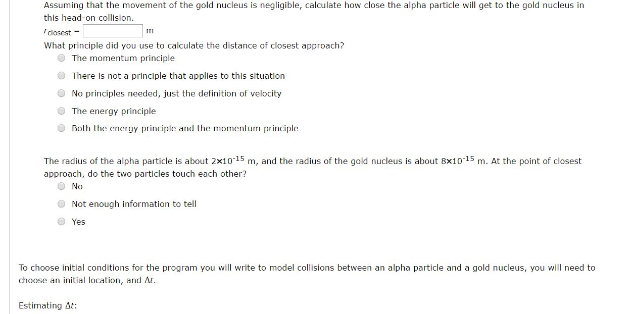Solved An alpha particle (a helium nucleus, containing 2 | Chegg.com
