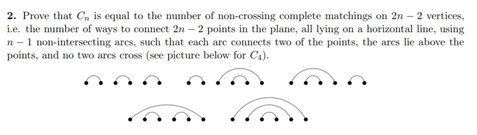 Solved Catalan numbers | Chegg.com