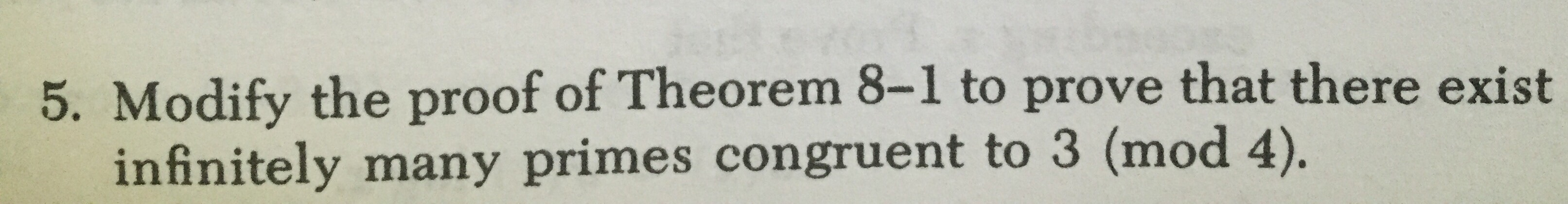 Modify the proof of Theorem 8-1 to prove that there | Chegg.com