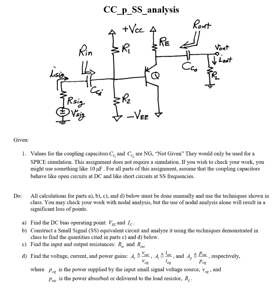 Solved R1 = 680 kOhms R2 = 220 kOhms RE = 3.3 kOhms | Chegg.com