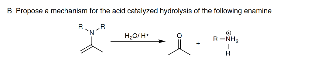Solved Propose a mechanism for the acid catalyzed hydrolysis | Chegg.com