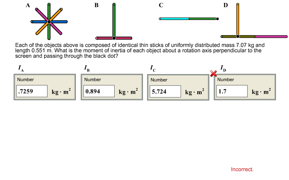 Solved Each of the objects above is composed of identical | Chegg.com