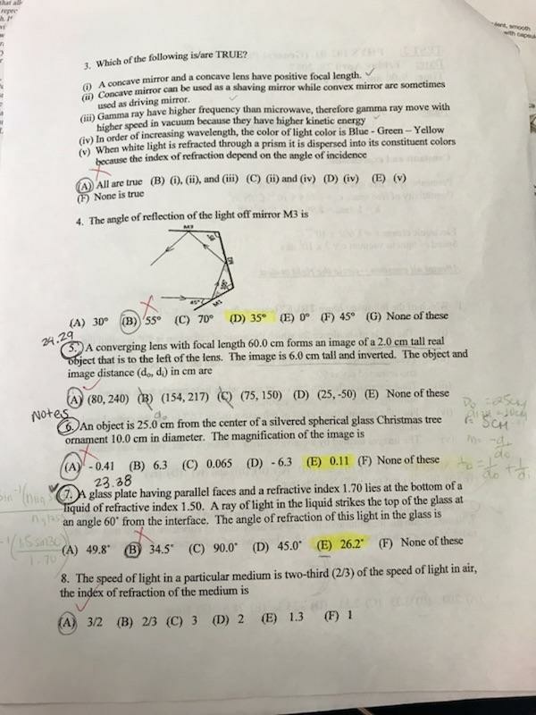 Solved explain 7 and 8 please | Chegg.com