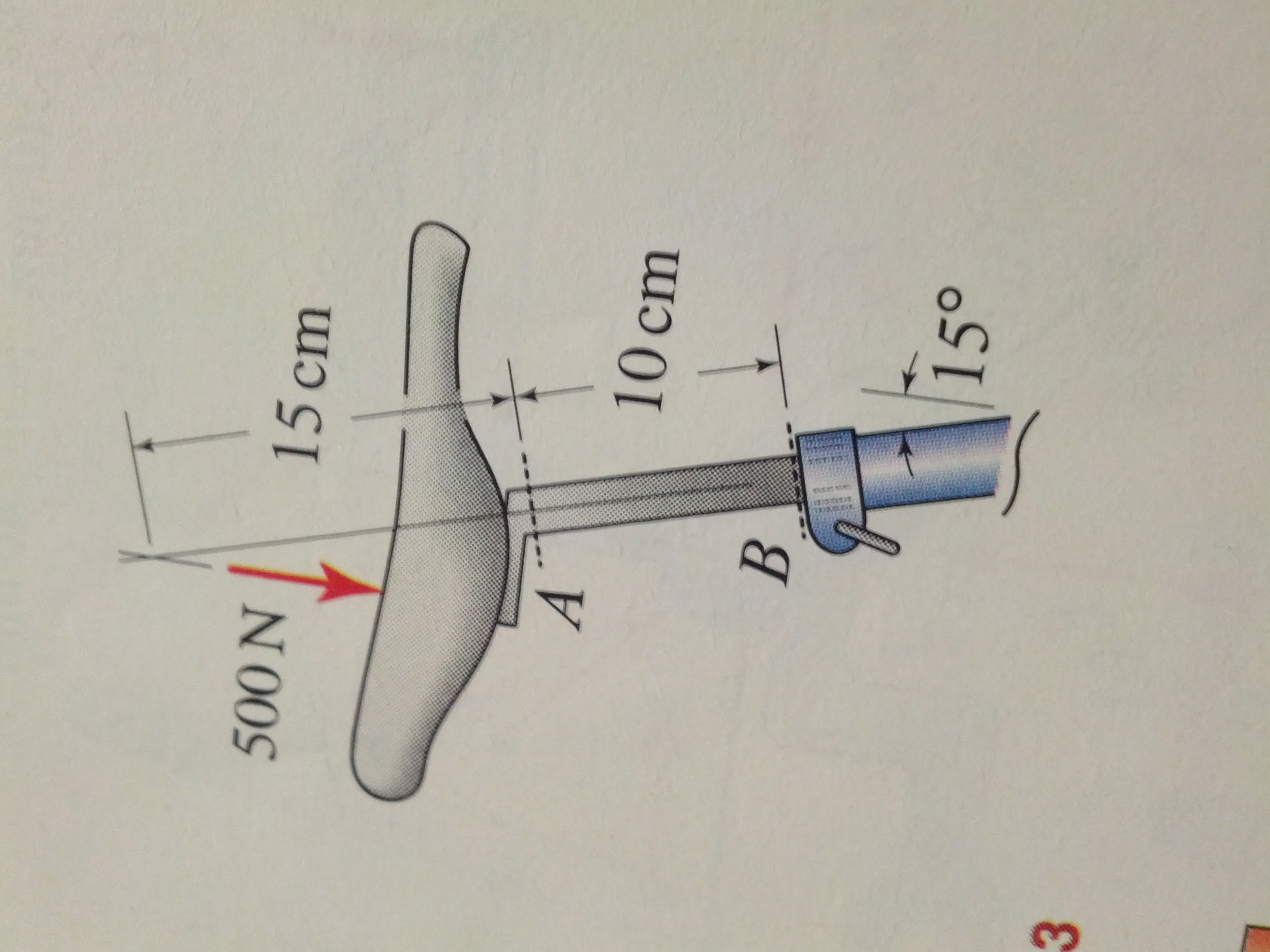 Solved Determine The Internal Forces Acting On Cross