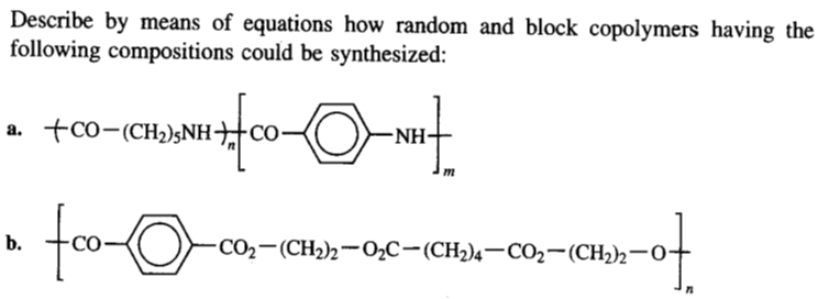 Solved Describe by means of equations how random and block | Chegg.com
