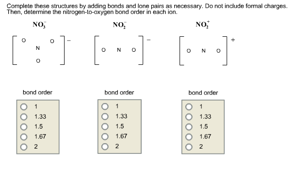 Solved Complete these structures by adding bonds and lone | Chegg.com
