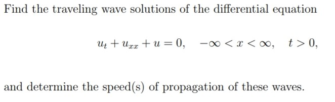Solved (Partial Differencial Equations) - intro to the | Chegg.com