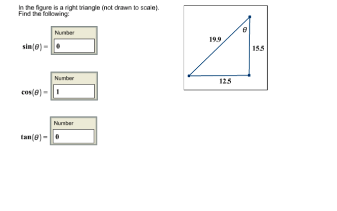Solved In the figure is a right triangle (not drawn to | Chegg.com