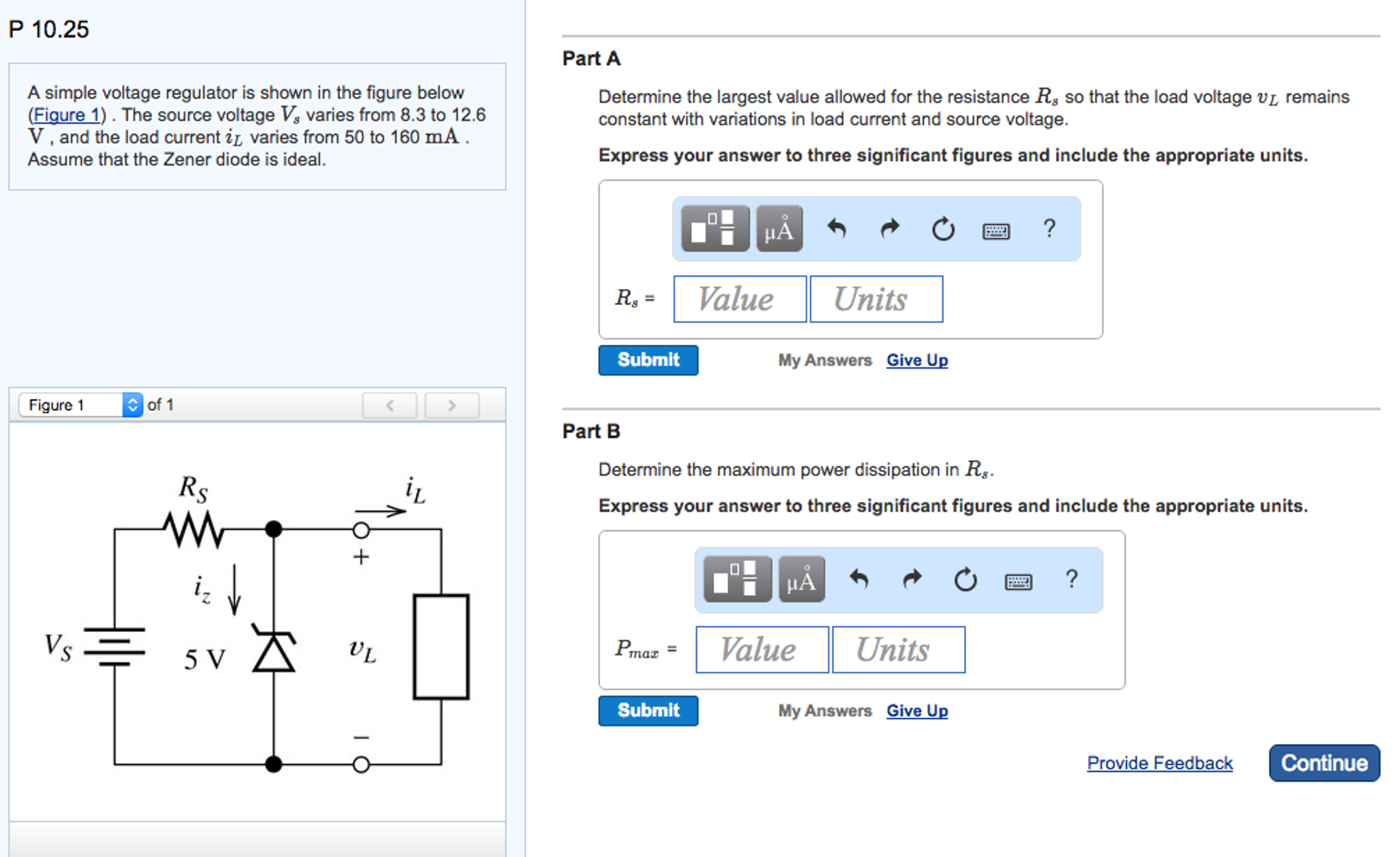 Solved A simple voltage regulator is shown in the figure | Chegg.com