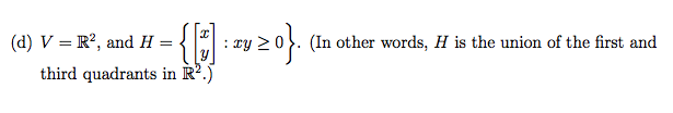 Solved 3. For each of the following vector spaces V , | Chegg.com