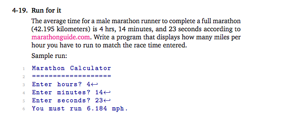 Solved Run for it The average time for a male marathon | Chegg.com