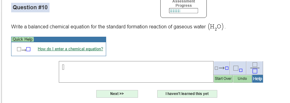 Solved Write a balanced chemical equation for the standard | Chegg.com