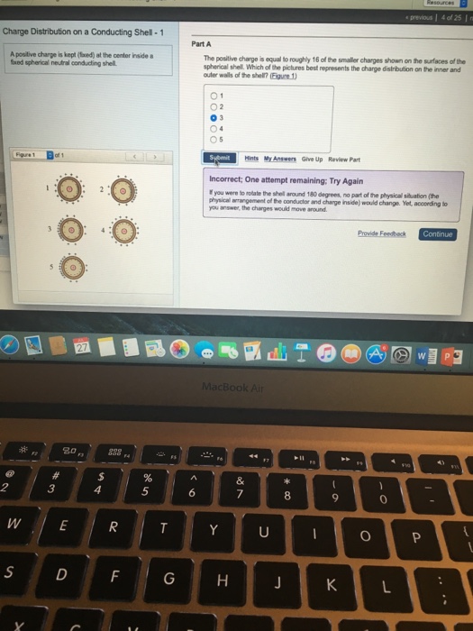 Solved Charge Distribution on a Conducting Shell-1 A | Chegg.com