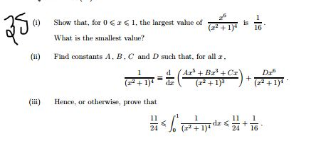 Solved , the largest value of Show that, fr 0红41 What is the | Chegg.com