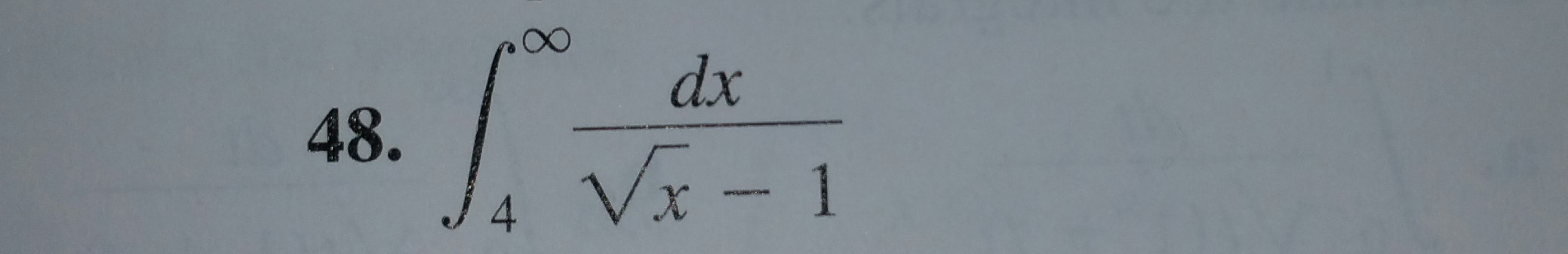 Solved CALC 2 IMPROPER INTEGRALS **Use integration, the | Chegg.com
