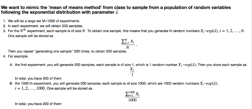 From Lab04, we know that the inverse CDF of an | Chegg.com