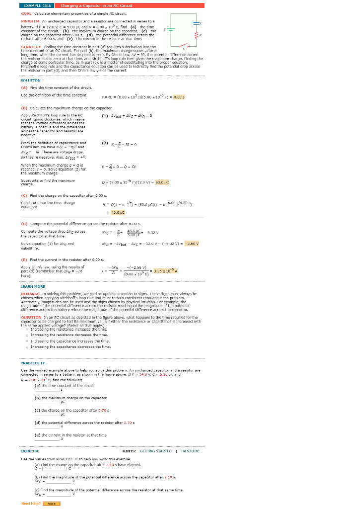 Solved GOAL Calculate elementary properties cfa simple E | Chegg.com