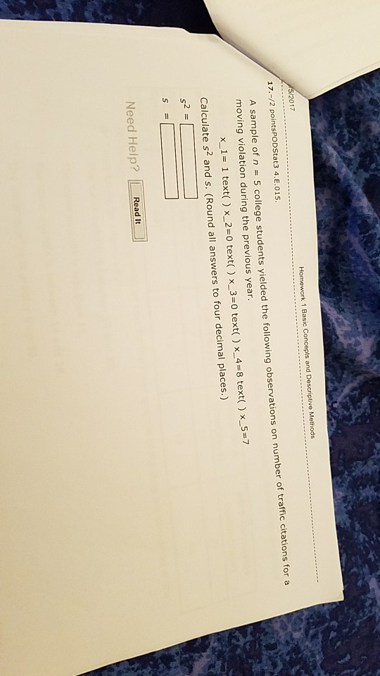 Solved Homework 1 Basic Concepts and Descriptive Methods | Chegg.com