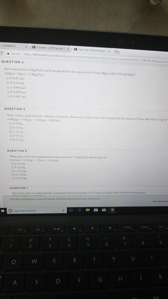 Solved STUDENTS C Secure https://bbhosted cuny | Chegg.com