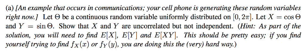 Solved Let Theta Be A Continuous Random Variable Uniformly 2136