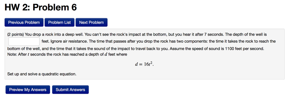 Solved HW 2: Problem 6 Previous Problem Problem List Next | Chegg.com