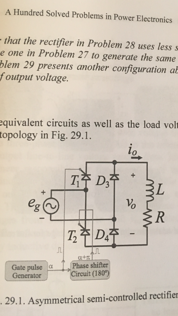 Solved Plot the diode voltage across D4 in Problem 28 and 29 | Chegg.com