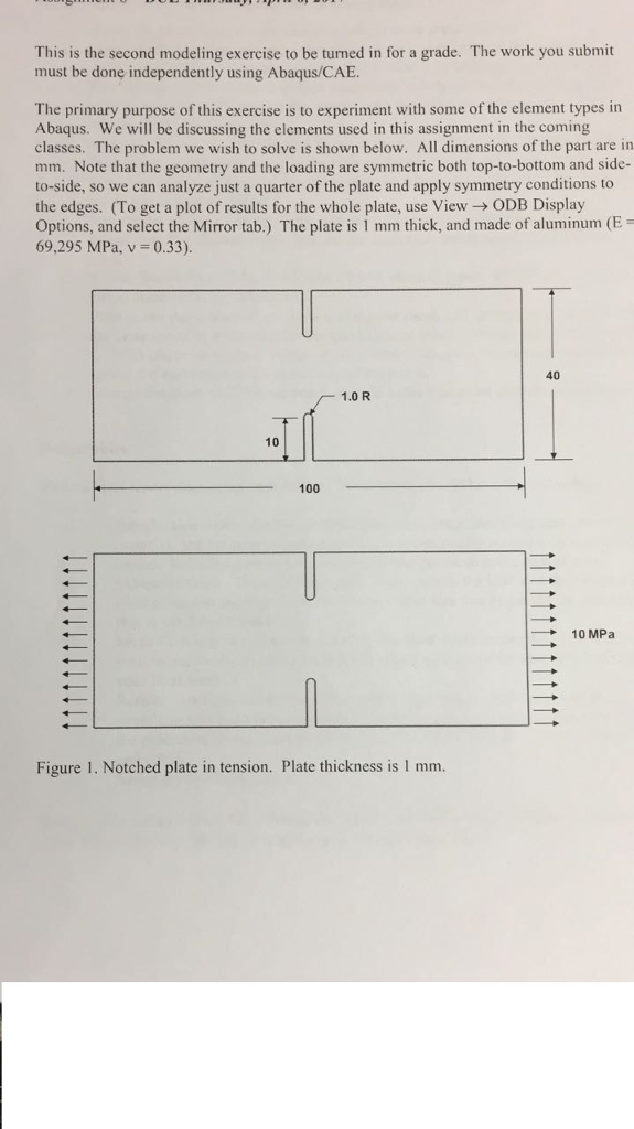 This Is The Second Modeling Exercise To Be Turned In