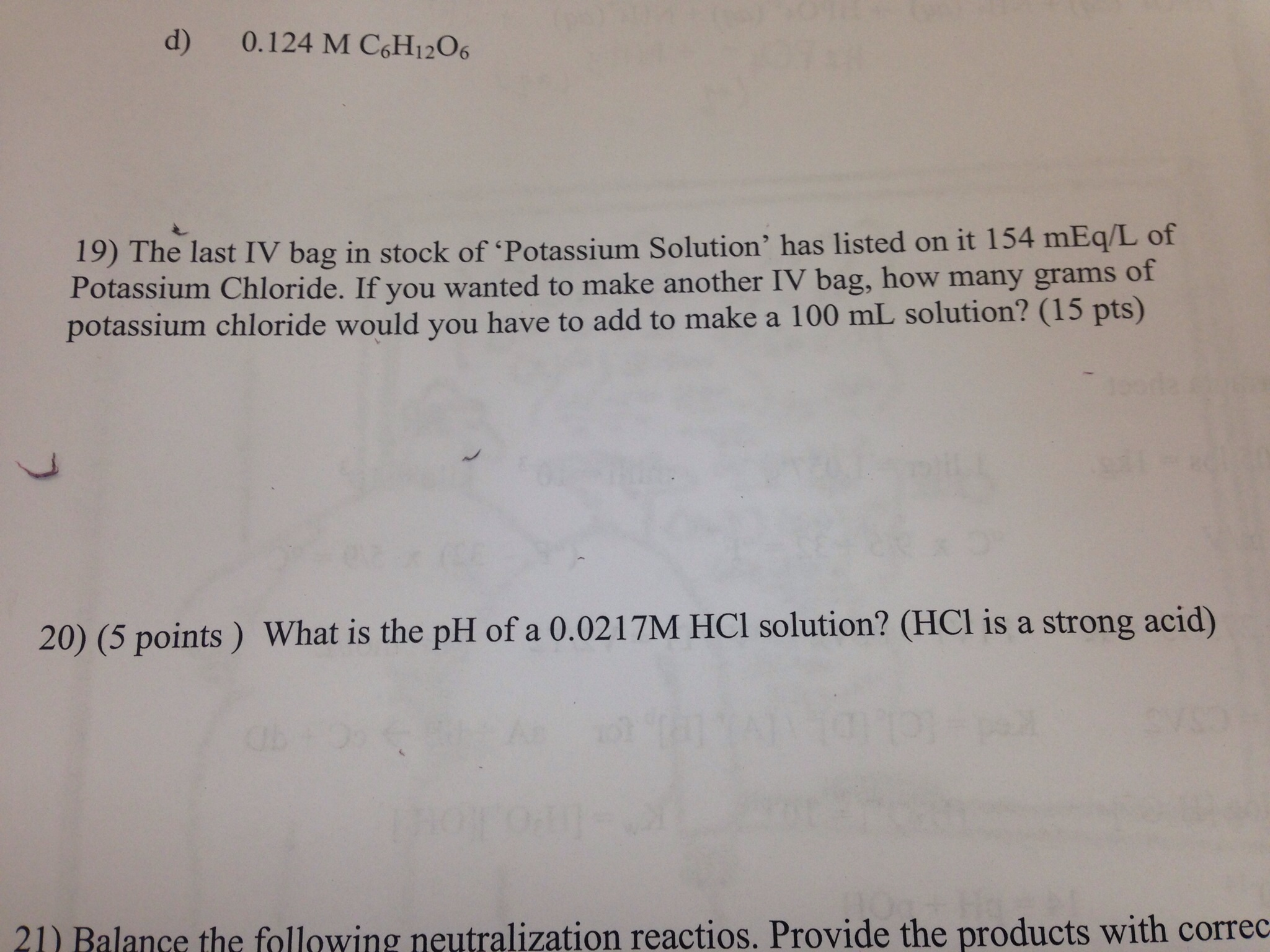 Solved For Each Solution Identify As Weak Electrolyte Chegg