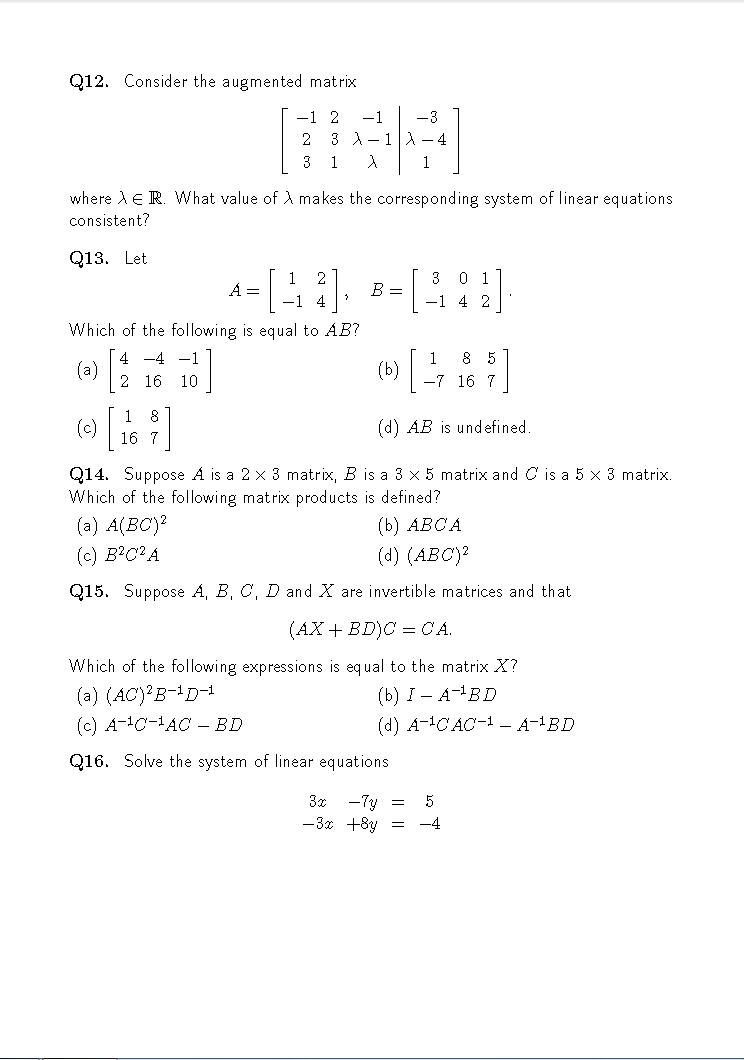 Solved Find A Vector Parallel To The Line Whose Cartesian