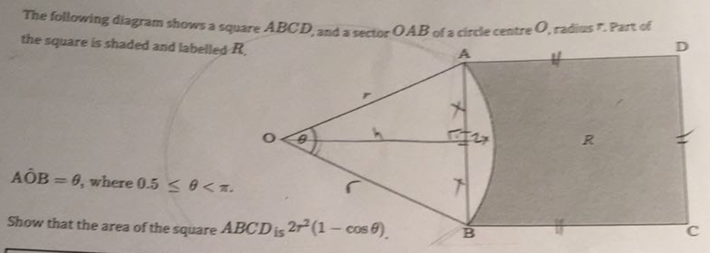 Solved The following diagram shows square the square is | Chegg.com