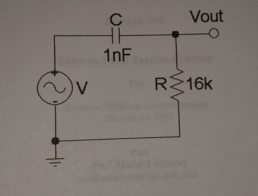 Solved Vout 1nF | Chegg.com