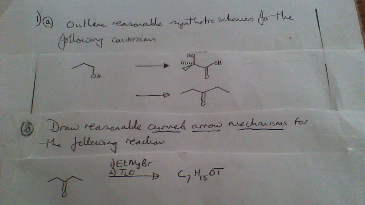 Solved Outline reasonable synthetic schemes for the | Chegg.com Solved Outline reasonable synthetic schemes for the | Chegg.com