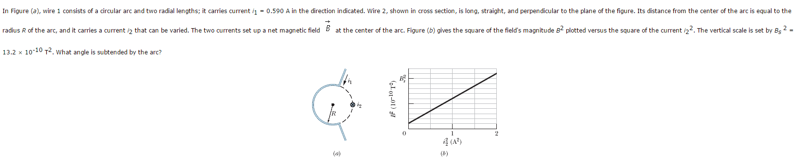 Solved Wire 1 consists of a circular arc and two radial | Chegg.com