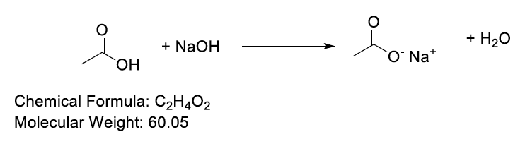Sodium Acetate Lewis Structure