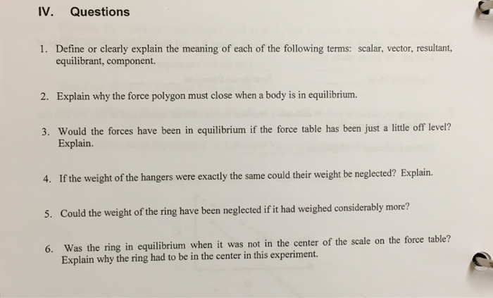 Solved Define or clearly explain the meaning of each of the | Chegg.com