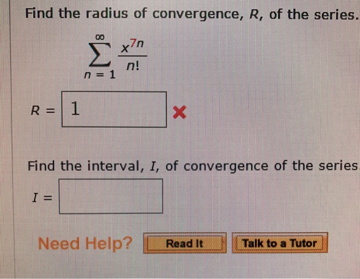 Solved: Find The Radius Of Convergence, R, Of The Series S... | Chegg.com