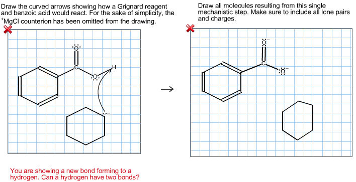 Solved Draw the curved arrows showing how a Grignard reagent | Chegg.com