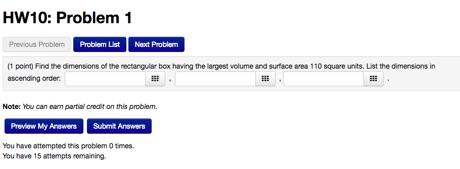 Solved HW10: Problem 1 Previous Problenm Problem List Next | Chegg.com