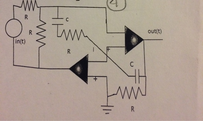 (a) Determine the transfer function of the circuit | Chegg.com